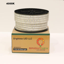 110V Single Color LED Strip Light SMD2835 (Easy Connect), UL Certified ...