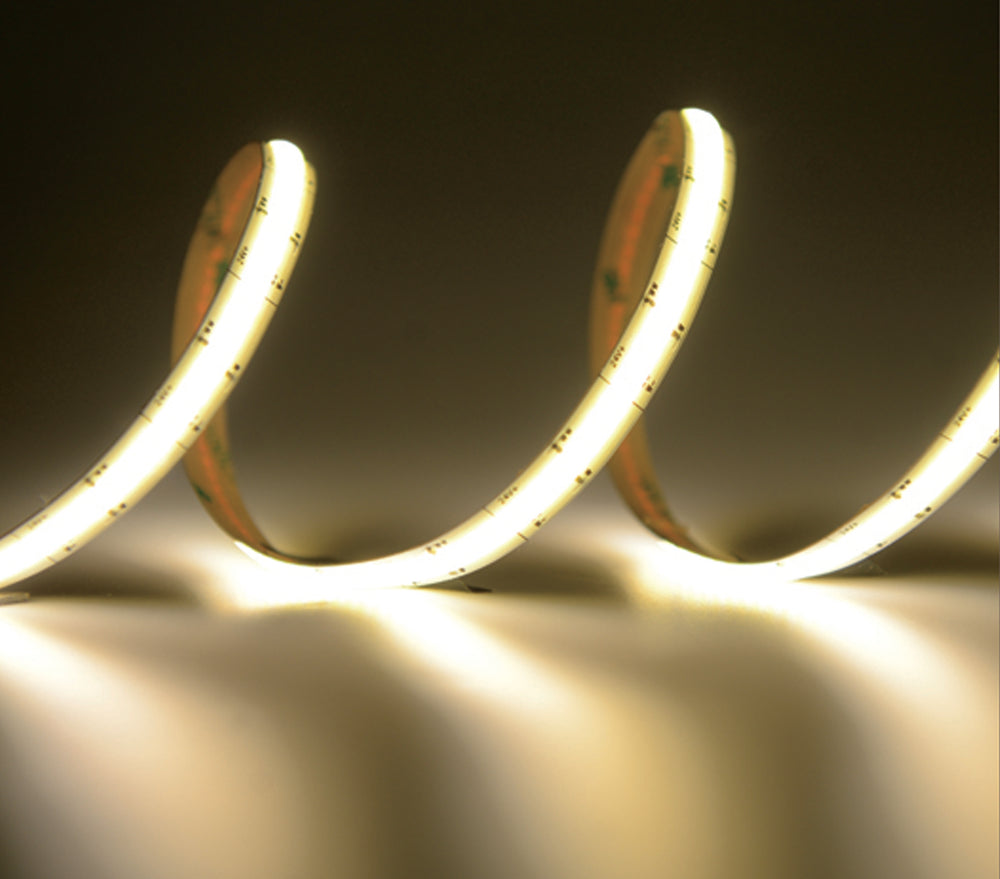 COB Strip Light, 10mm Dotless 82ft & 16.5ft (27K, 3K, 4K, 5K), UL Cert