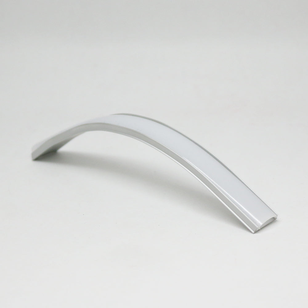 Bendable Flexible Aluminum Curved LED Profile , Surface Mounted, BN263